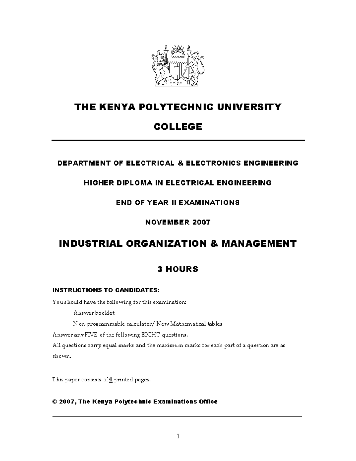 07Nov(Electrical)- I - notes - THE KENYA POLYTECHNIC UNIVERSITY COLLEGE ...