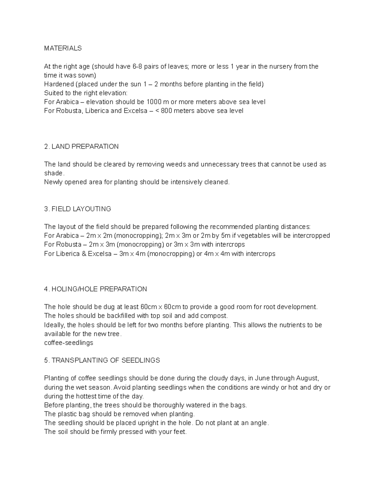 Materials - Lectures - MATERIALS At the right age (should have 6-8 ...