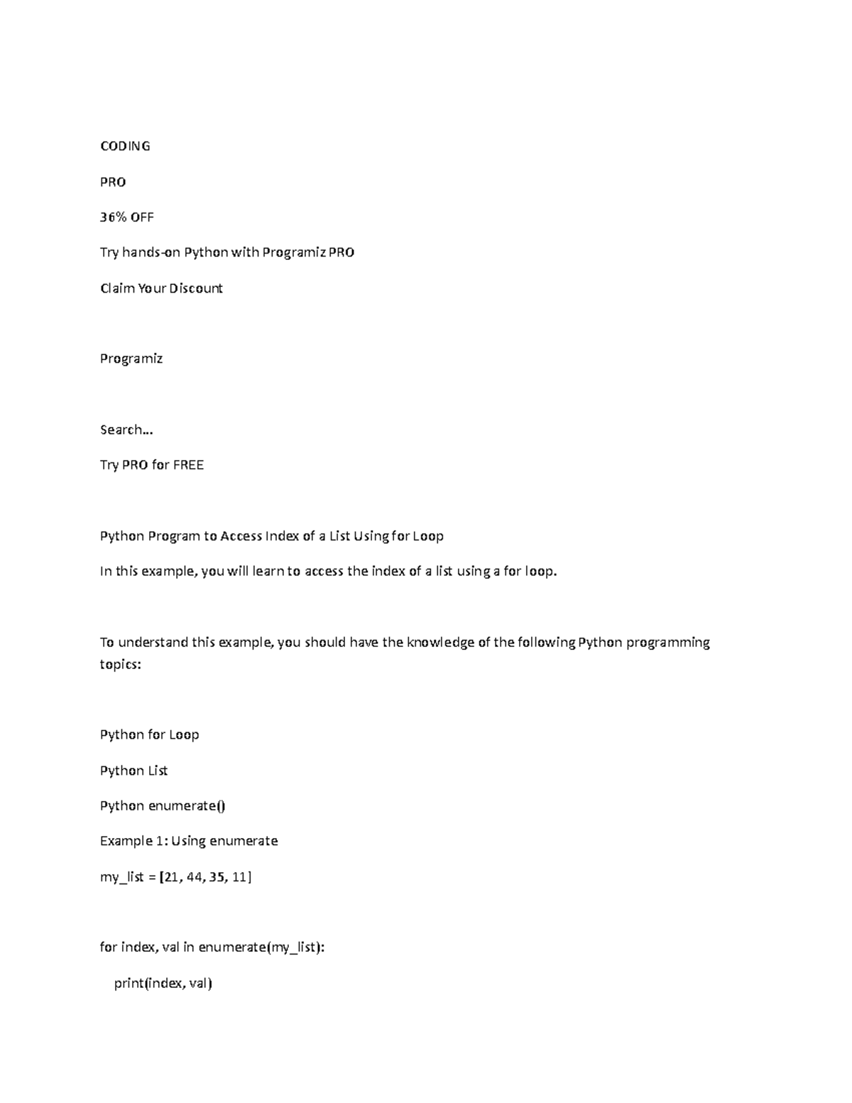 Python 50 - Assignment - CODING PRO 36% OFF Try hands-on Python with ... Python 50 - Assignment - CODING PRO 36% OFF Try hands-on Python with ...