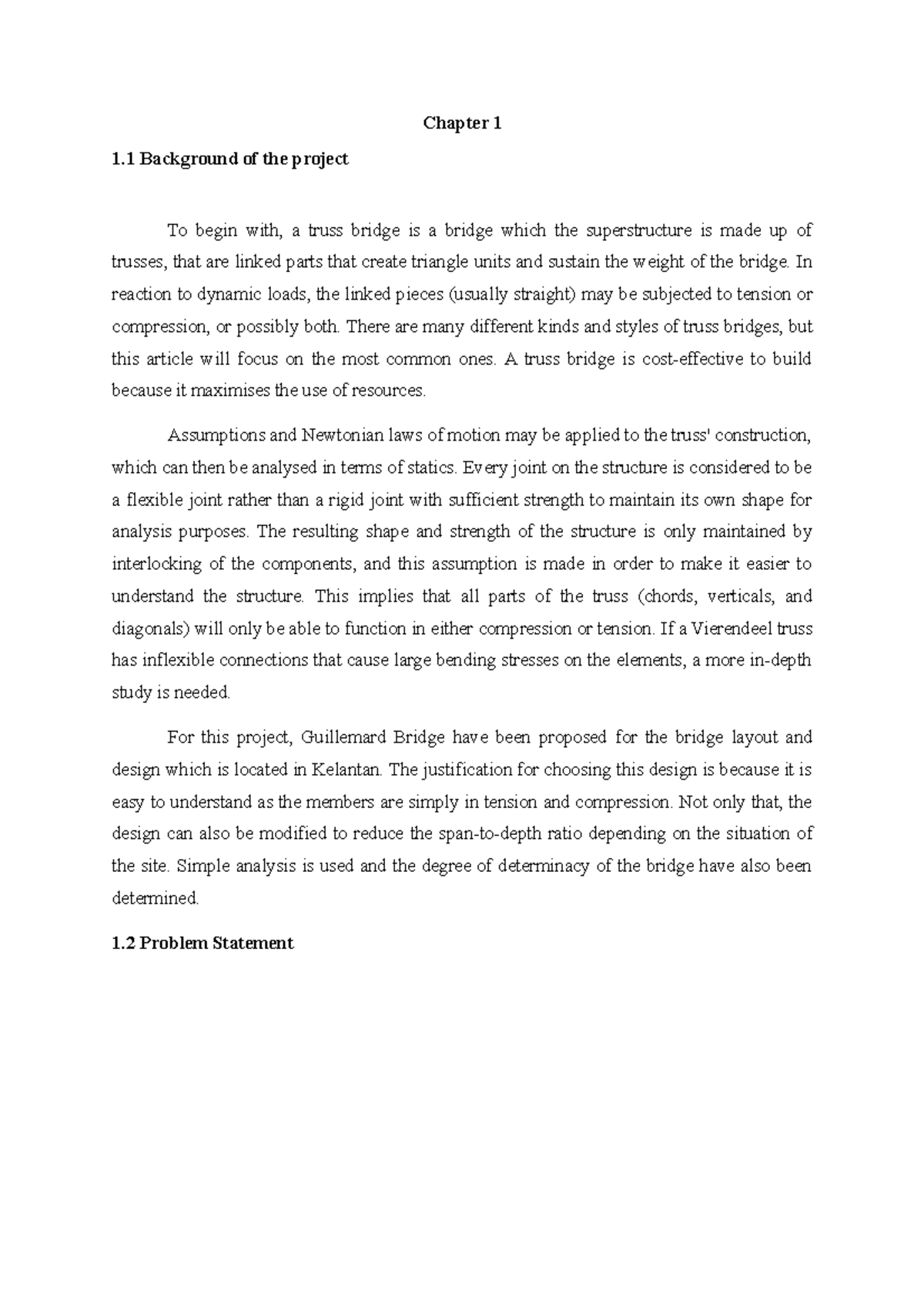 Executive Summary - Lecture notes 1 - civi; engineering - UiTM - Studocu