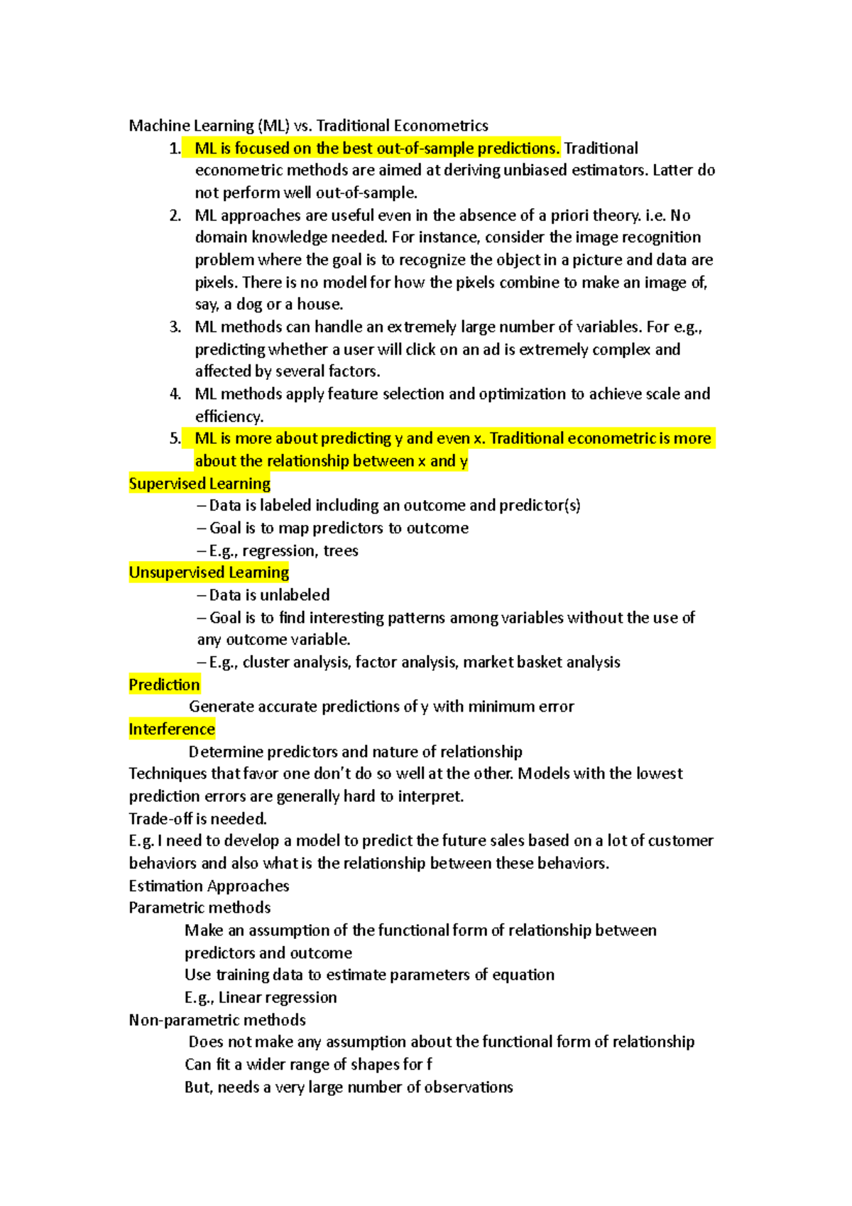 Intro to Machine Learning - Machine Learning (ML) vs. Traditional ...