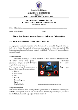 1st grading summative test - school logo Department of Education Region ...