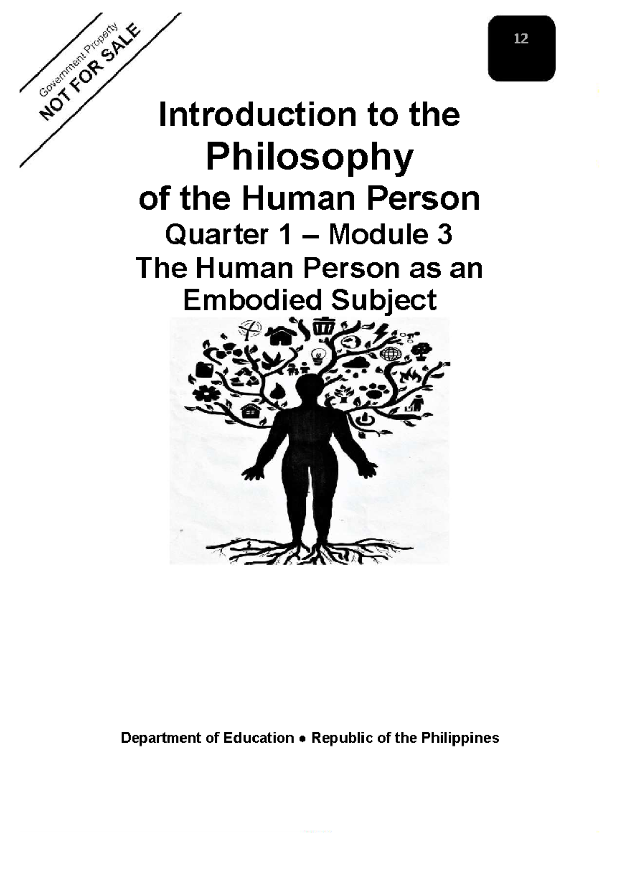 Philosophy-module-3 - non - Introduction to the Philosophy of the Human Person Quarter 1 ...
