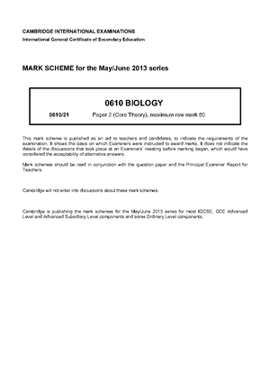 Biology 2023 2025 syllabus - Version 1 Syllabus Cambridge IGCSE ...