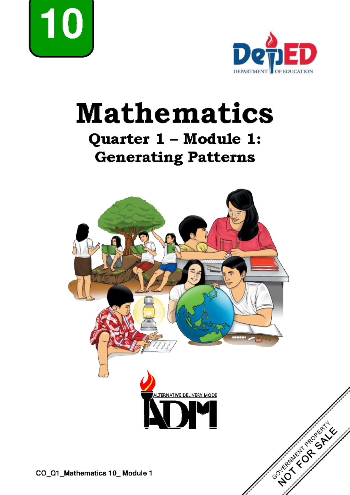 Math10 q1 mod1 generating patterns - Mathematics Quarter 1 – Module 1 ...