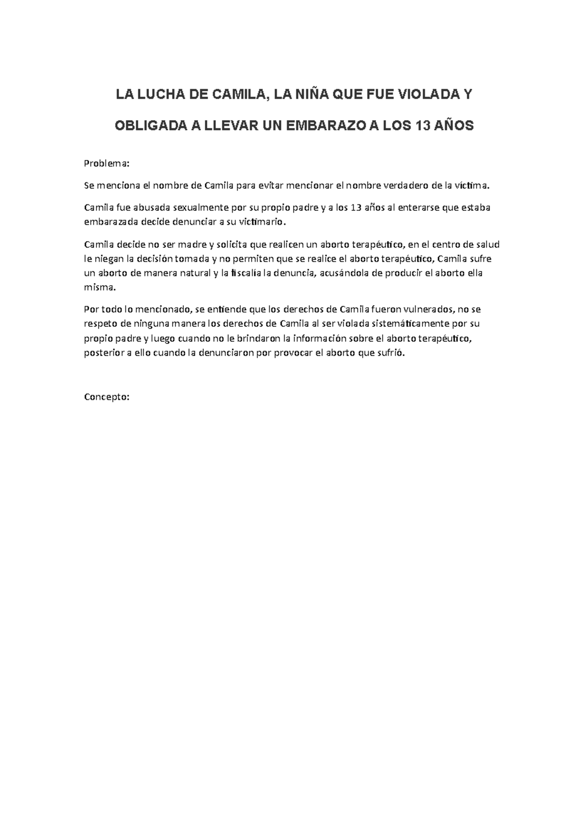 LA Lucha DE Camila TEXTOS LA LUCHA DE CAMILA LA NI A QUE FUE la-lucha-de-camila-textos-la-lucha-de-camila-la-ni-a-que-fue