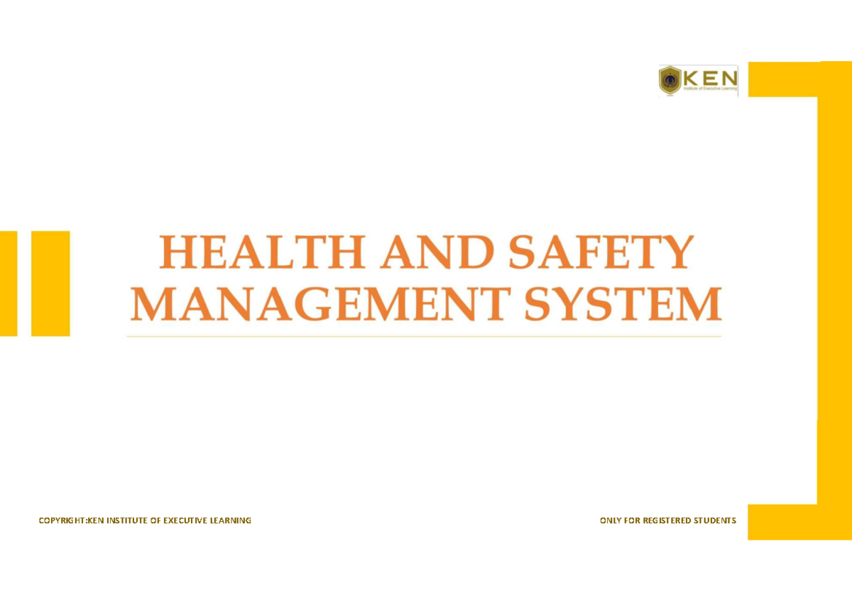 Session 1 PPT - This is materials for practice - Health and safety ...