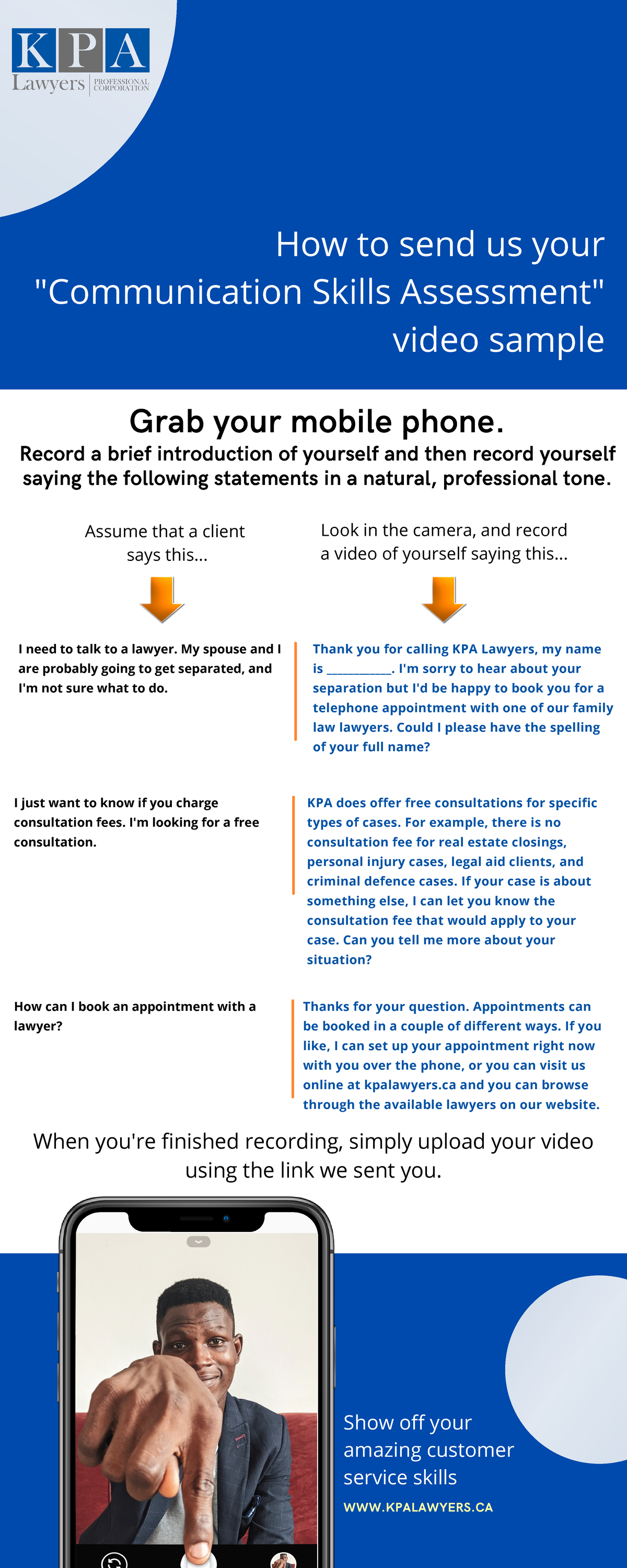 Communication+Skills+Assessment+Instructions - Grab your mobile phone ...