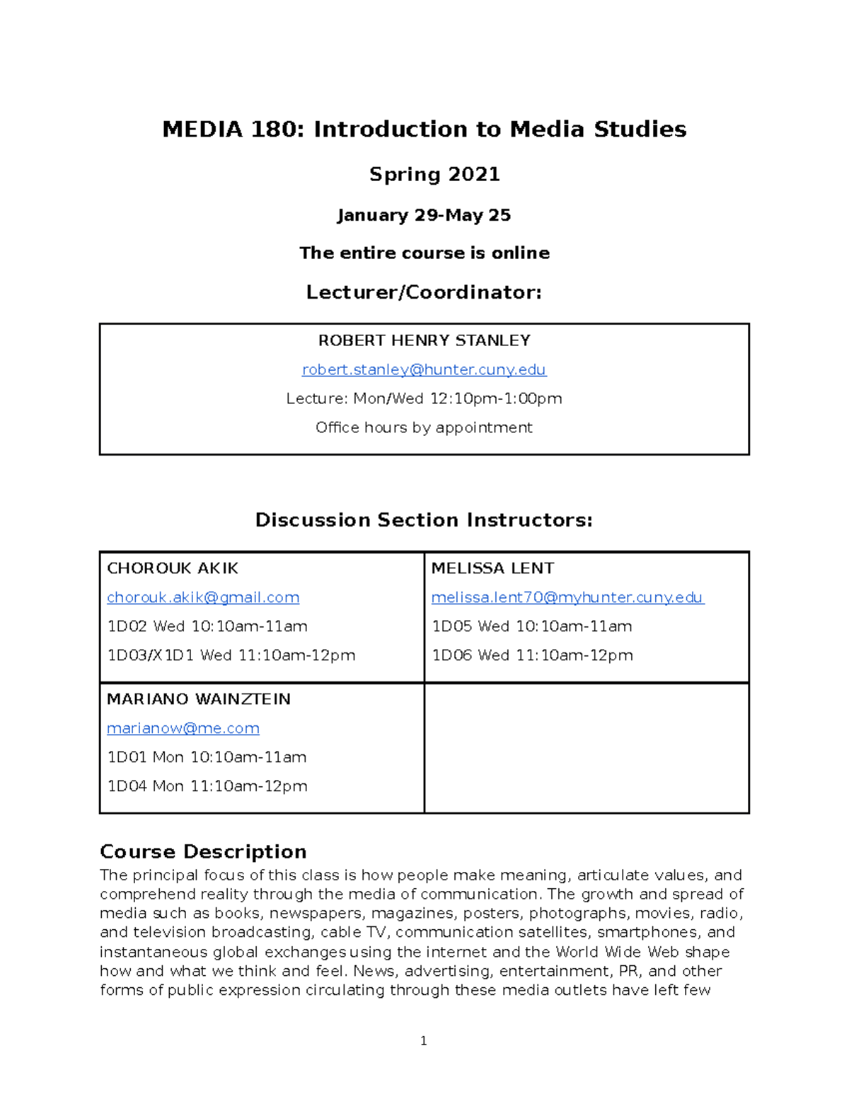 1-spring 2021 DAY syllabus - MEDIA 180: Introduction to Media Studies ...