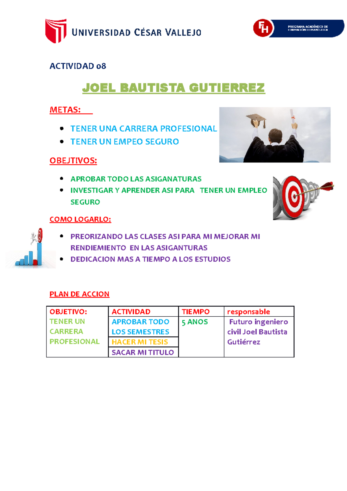 Portafolio Propuesta DE Objetivos Y Agenda Académica - ACTIVIDAD 08 ...