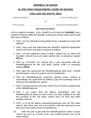 Conveyancing Notes Kenya - PROPRIETARY RIGHTS AND TRANSACTIONS ...