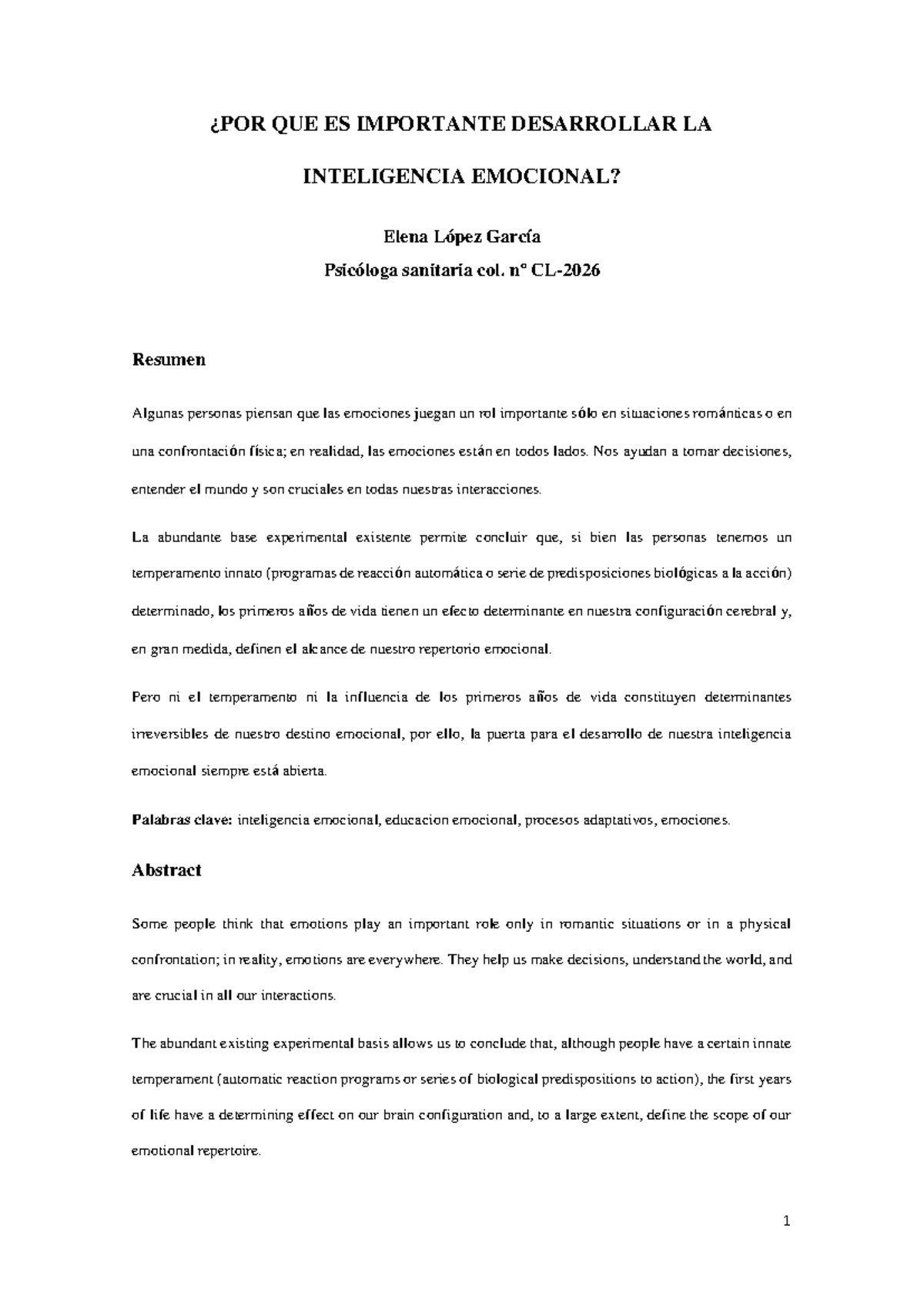 ¿POR QUE ES Importante Desarrollar LA Inteligencia Emocional 3F - ¿POR ...