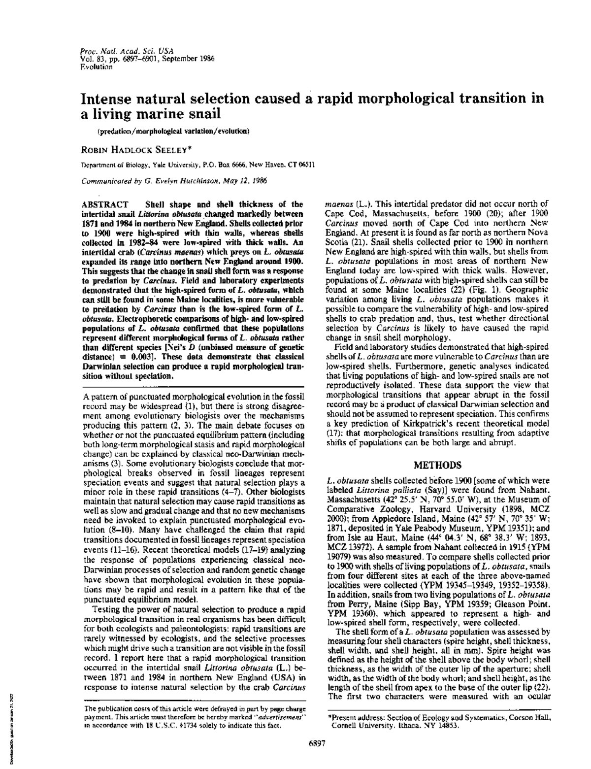 Lab32 - STUDY PRO 34 - Proc.Natl.Acad.Sci Vol,pp-6901,September 1986 ...