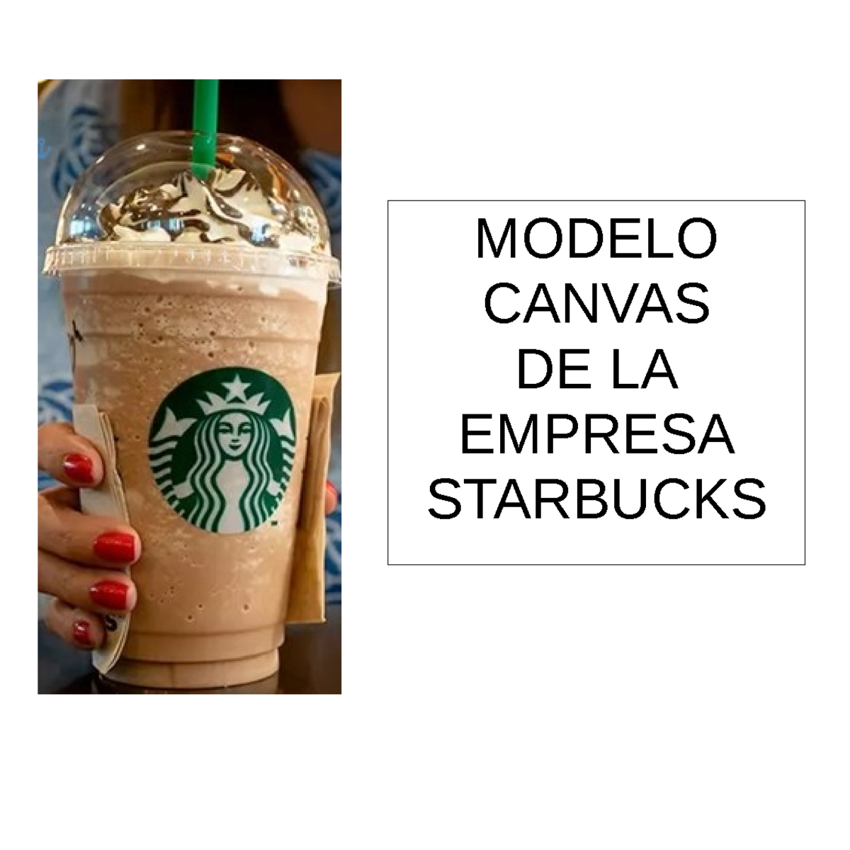 Computo III- Modelo Canvas DE LA Empresa Starbucks - MODELO CANVAS DE ...
