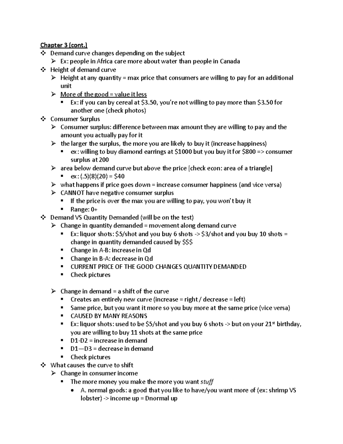 Econ 003 lecture 7 - Professor: Joab Corey - Chapter 3 (cont.) v Demand ...