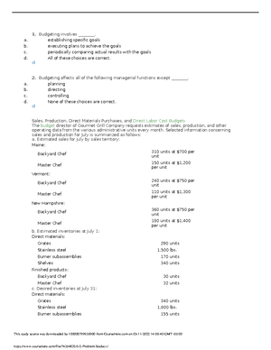 Acc 202 week 3 set 4 - cengage week 3 part 4 - ACC202 - Studocu