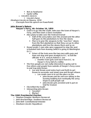 Module 12 History lecture notes - Section 1: Oil Boom, Oil Bust ...