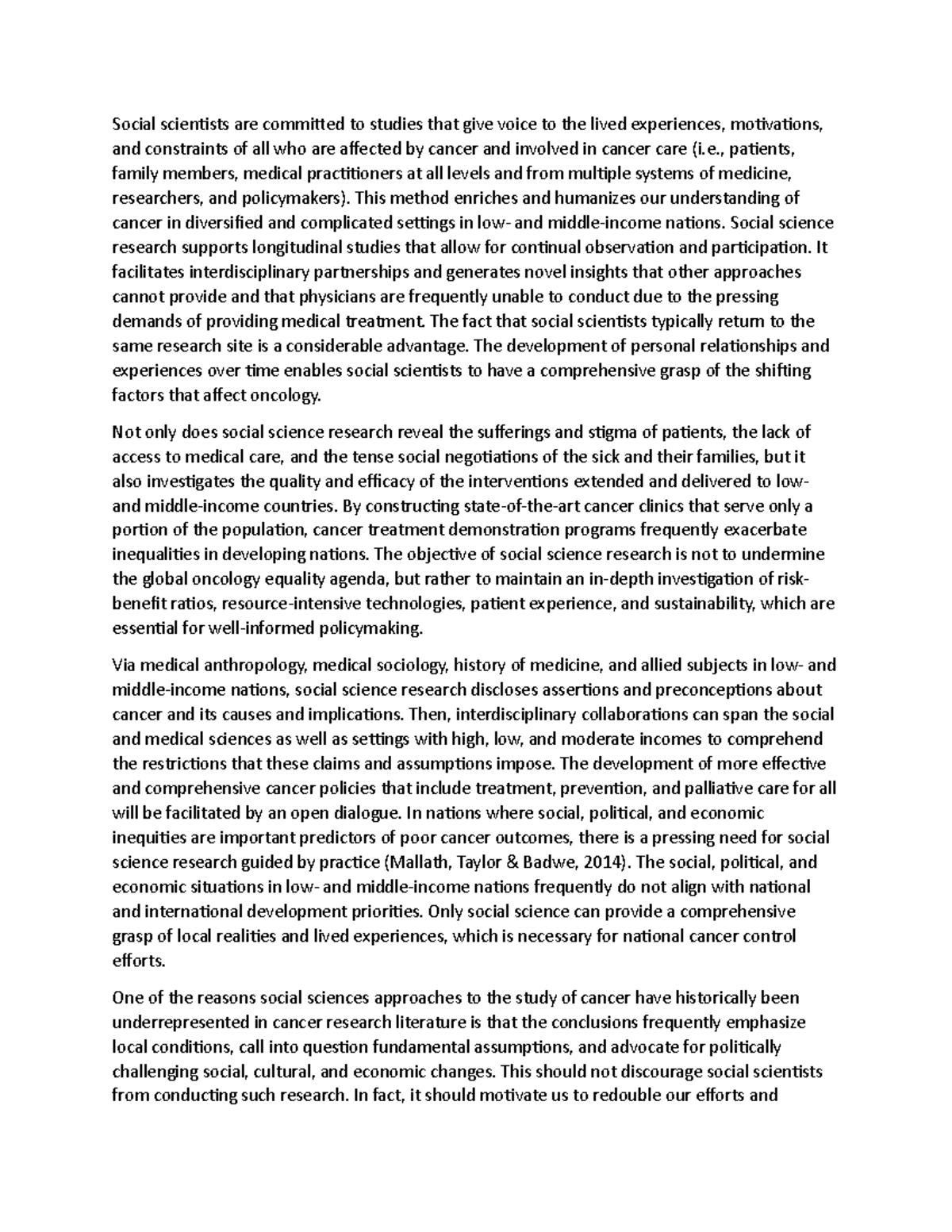 IDS 400 6-1 Discussion - Diversity module six assignments, I received ...