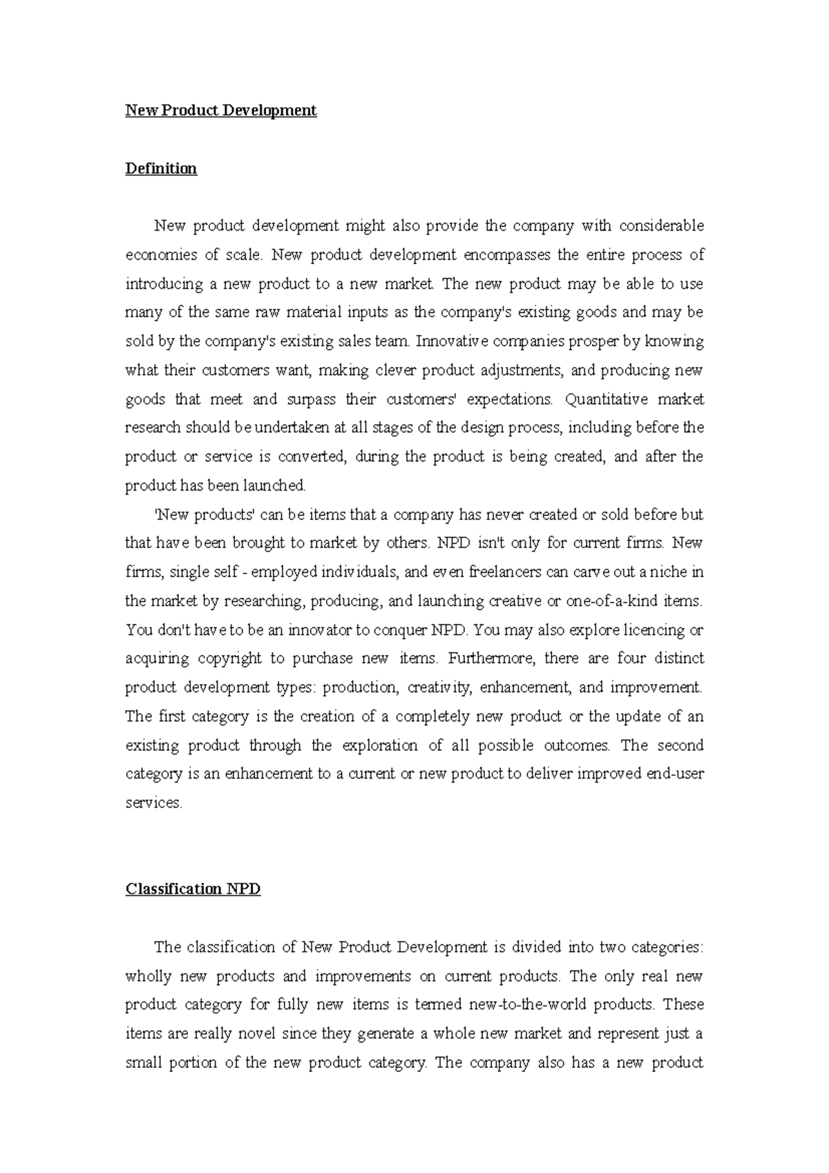 New Product Development - New Product Development Definition New ...