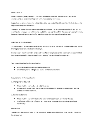 Abdul Wahab v Public Prosecutor, [1970] 2 MLJ 203 - Law of Torts II ...