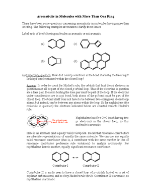 Bonding and Resonance v2nc - Chem 14D - Studocu