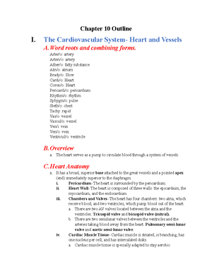 Chapter 12 Outline - Chapter 12 Outline I. Respiratory System A. Word ...