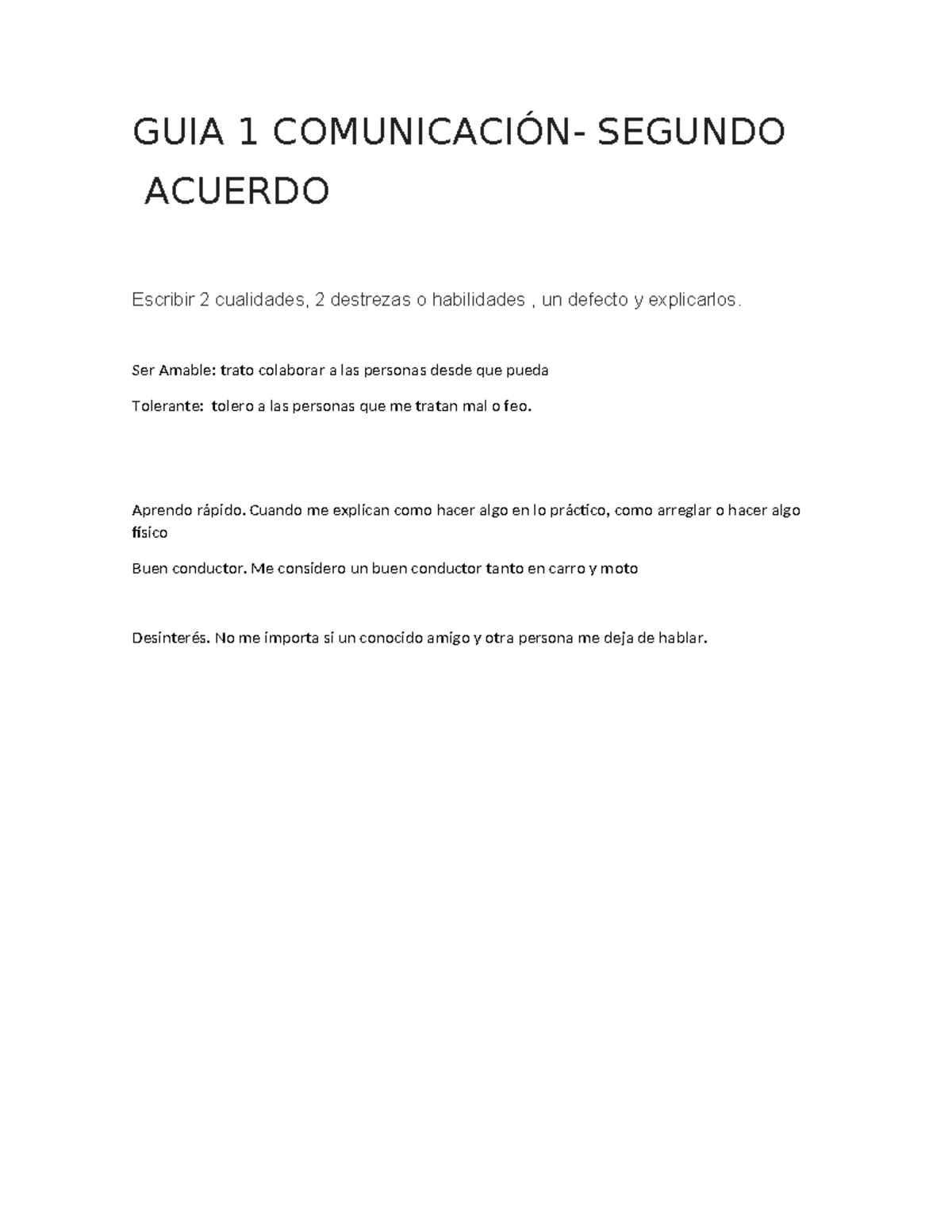 Segundo Acuerdo 25 - Aporte - GUIA 1 COMUNICACIÓN- SEGUNDO ACUERDO ...