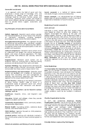 SW 104 Notes - Maslow's Hierarchy Of Needs Abraham Maslow- born on ...