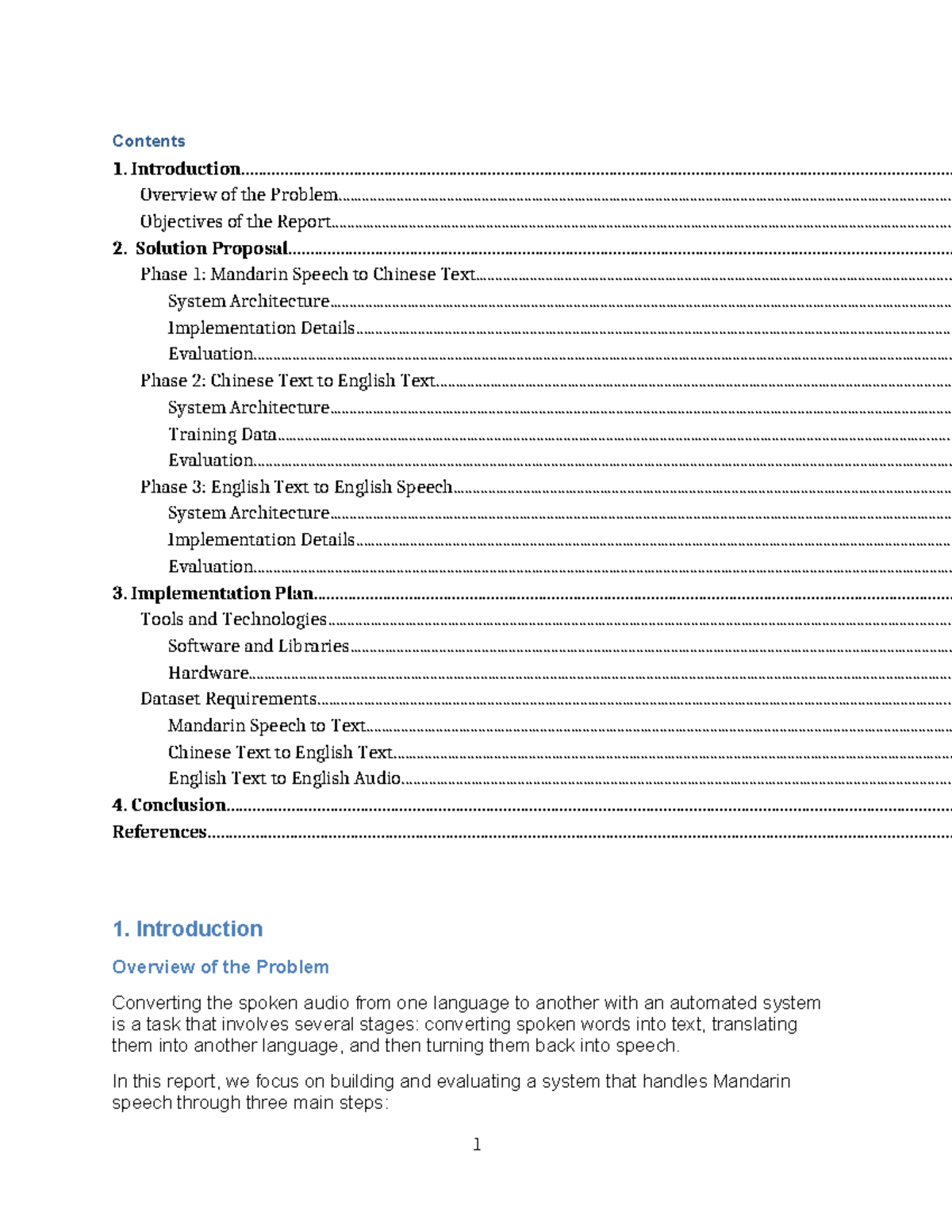 Report audio to audio - great - Contents - Studocu