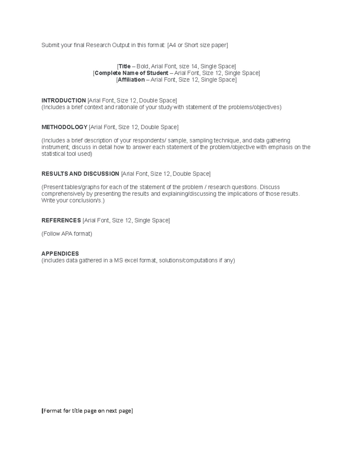 Educ 103 Final Output (Final Examination) - Submit your final Research ...