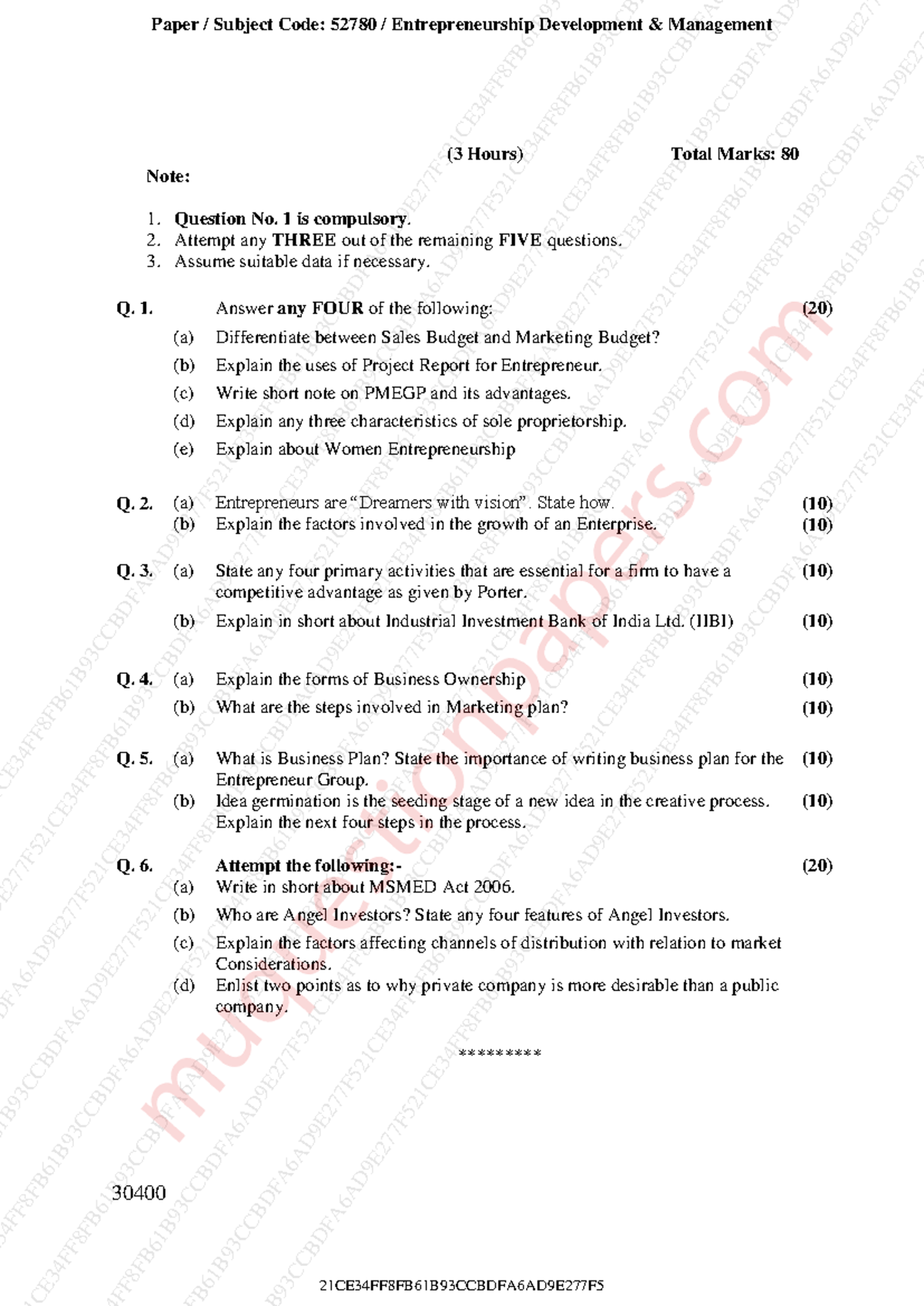 Be computer-engineering semester-8 2023 may iloc-entrepreneurship-development-and-management-rev ...