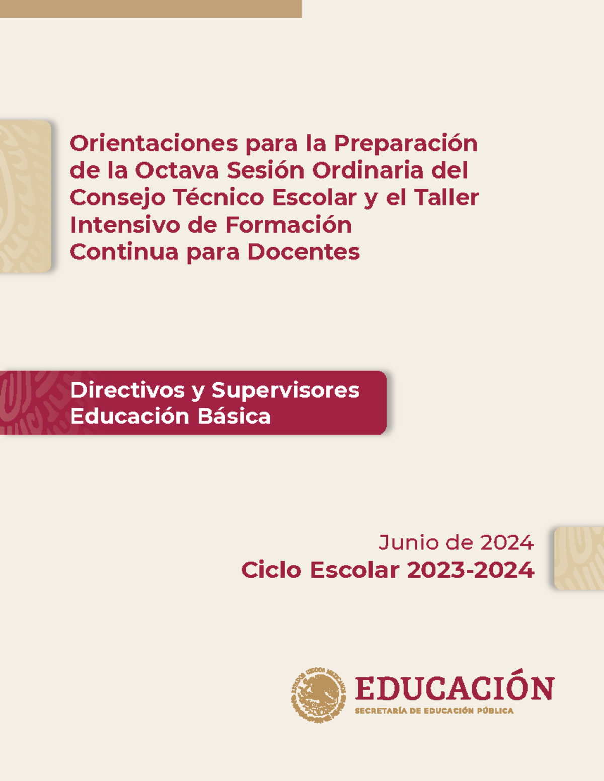Orient Directivos - Orientaciones para la Preparación de la Octava Sesión Ordinaria del Consejo ...