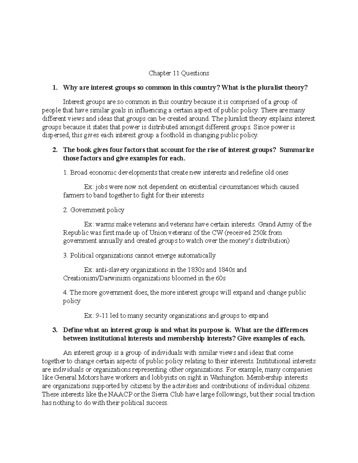 Ch. 11 questions: McGraw Hill American Govt' Textbook - Chapter 11 ...