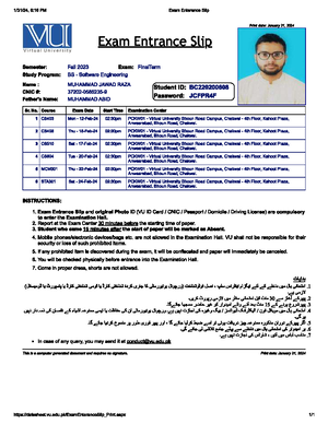 Pak301 Solved Midterm Latest Paper Midterm Examination Pak301