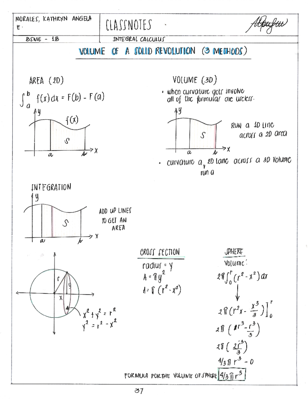 Calculus 2 Lesson 10 Notes - Calculus 2 - PangSU - Studocu