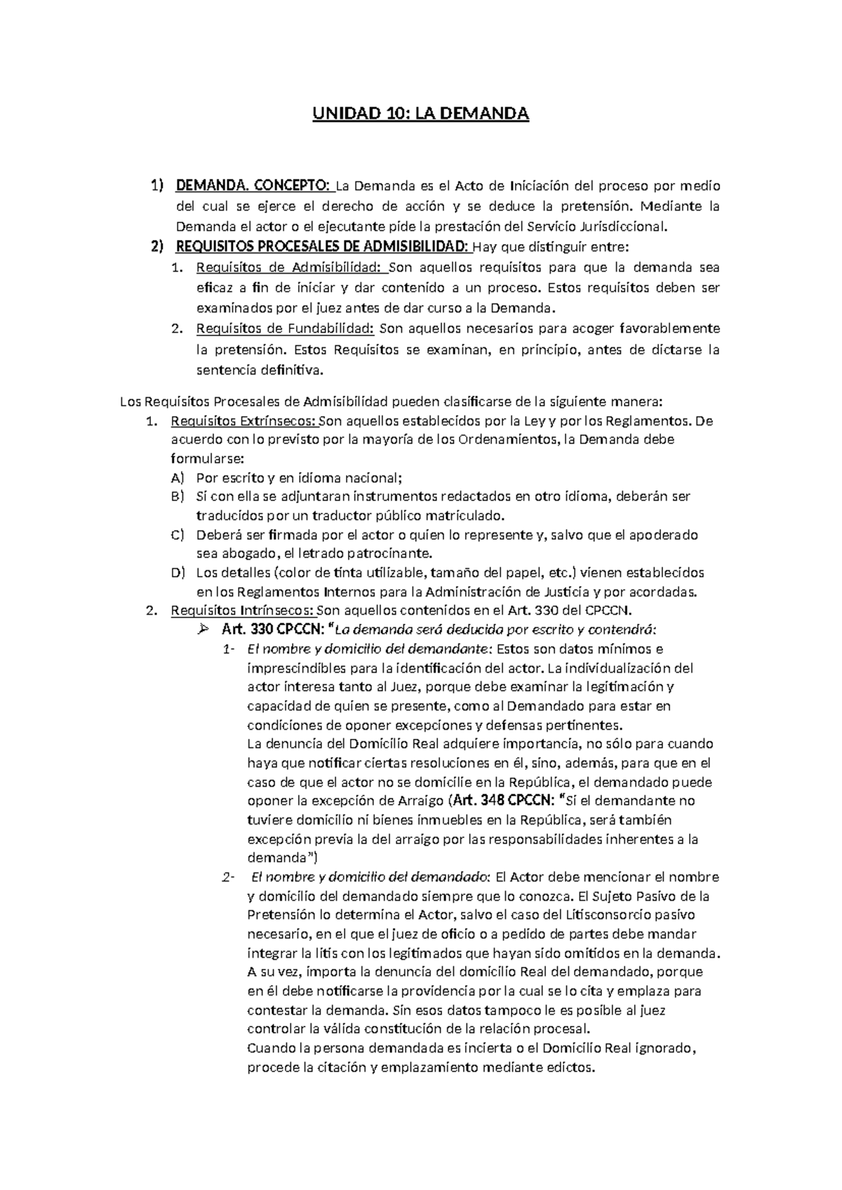 Unidad 10 - LEE - UNIDAD 10: LA DEMANDA DEMANDA. CONCEPTO: La Demanda ...