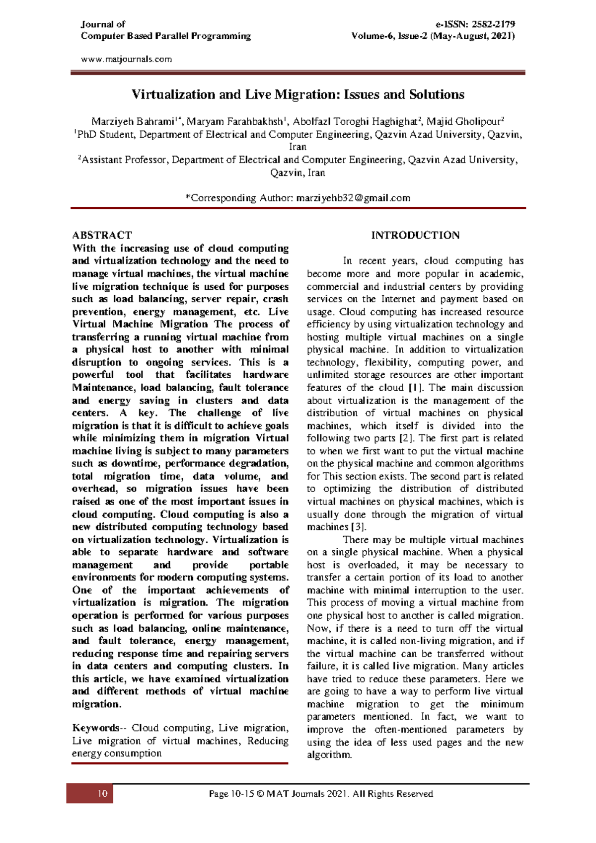 10 15virtualization Virtualization Volume 6 Issue 2 May August