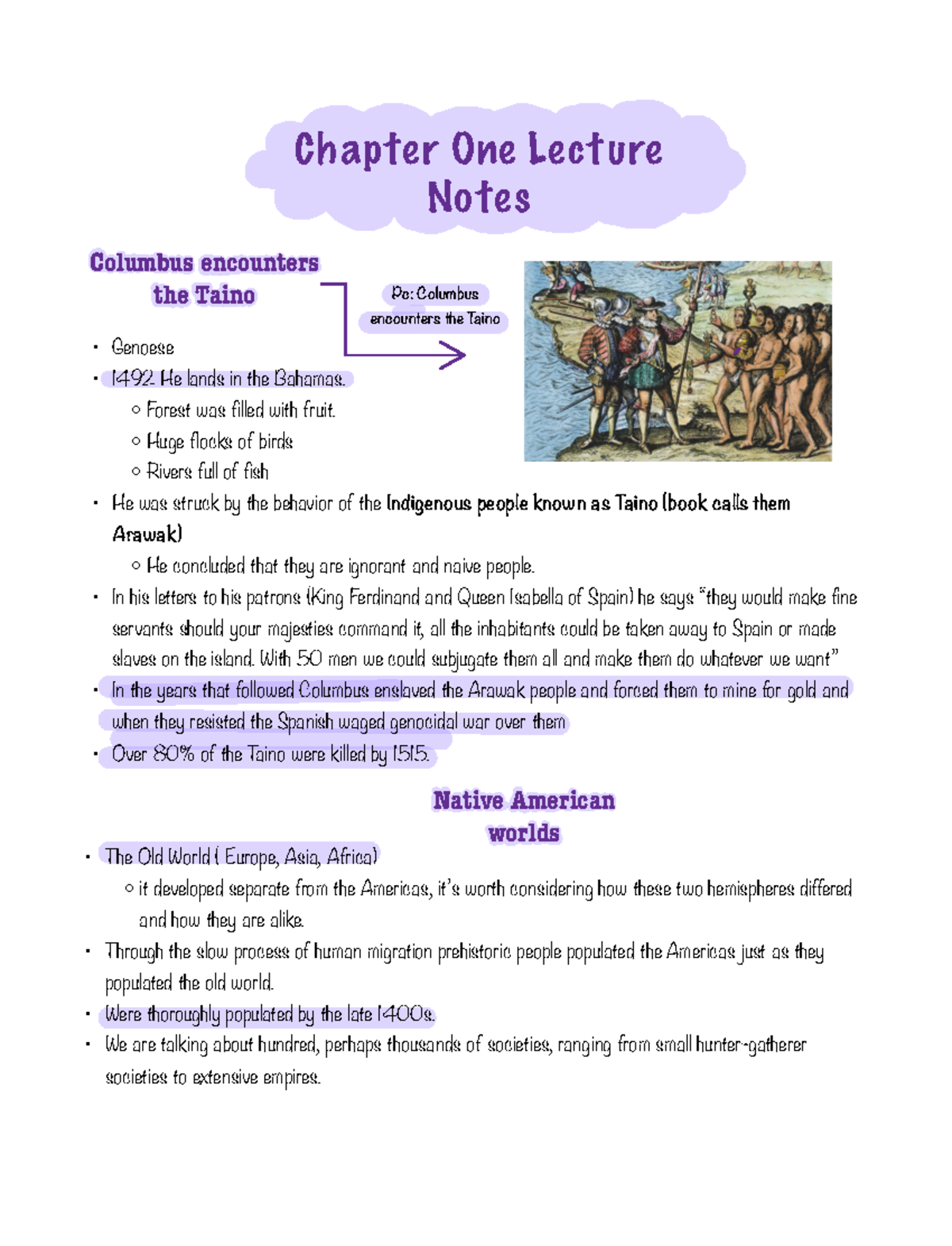 U.S History The Conquest of the Americas and the rise of Europe ...