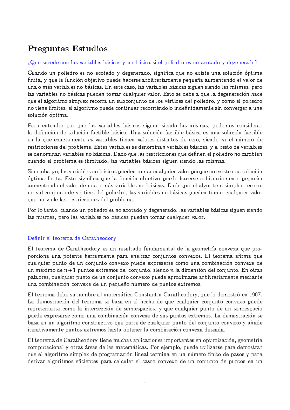 Preguntas Bertsimas Estudios - Preguntas Estudios ¿Que sucede con las ...