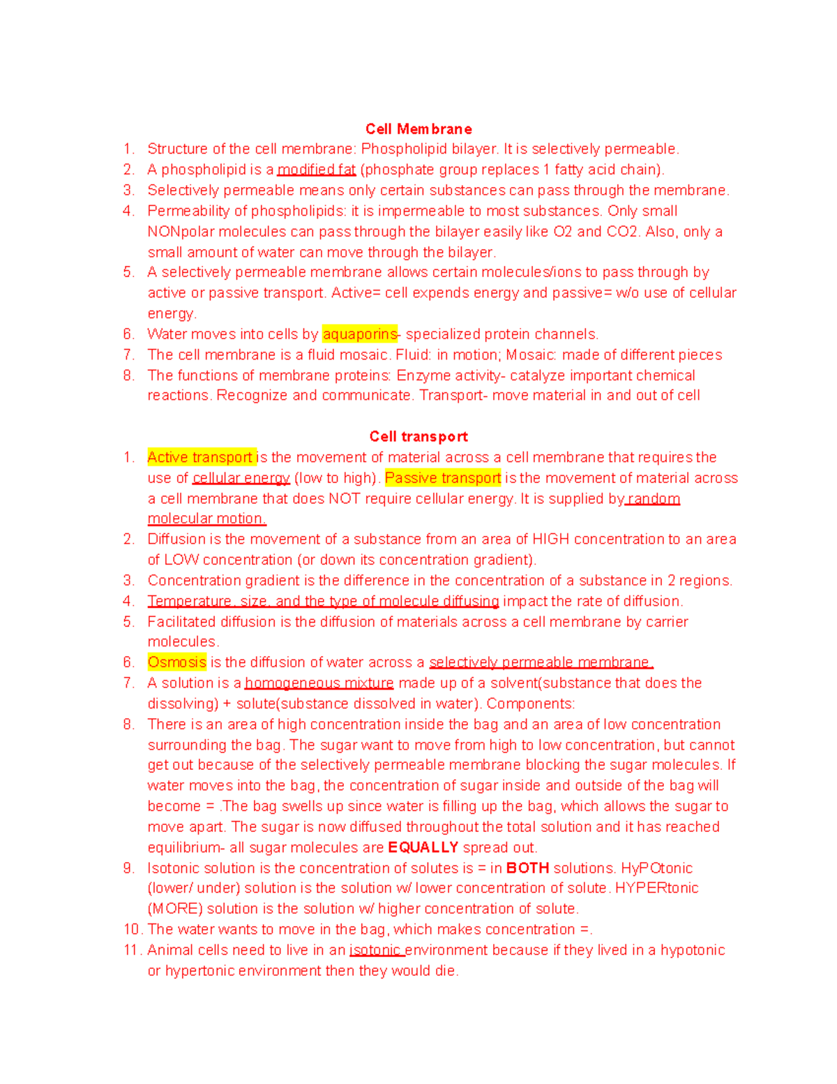 Cell membrane cell transport questions - Cell Membrane Structure of the ...