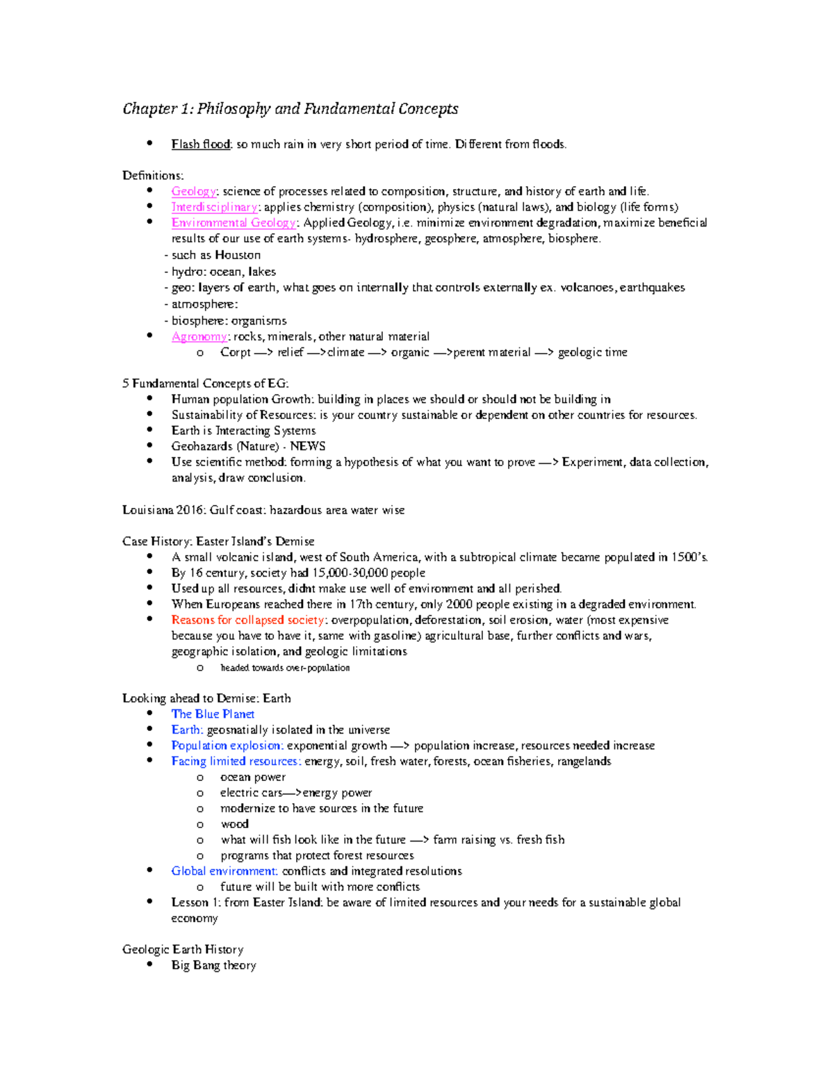 Chapter 1: Philosophy and Fundamental Concepts - Chapter 1: Philosophy ...