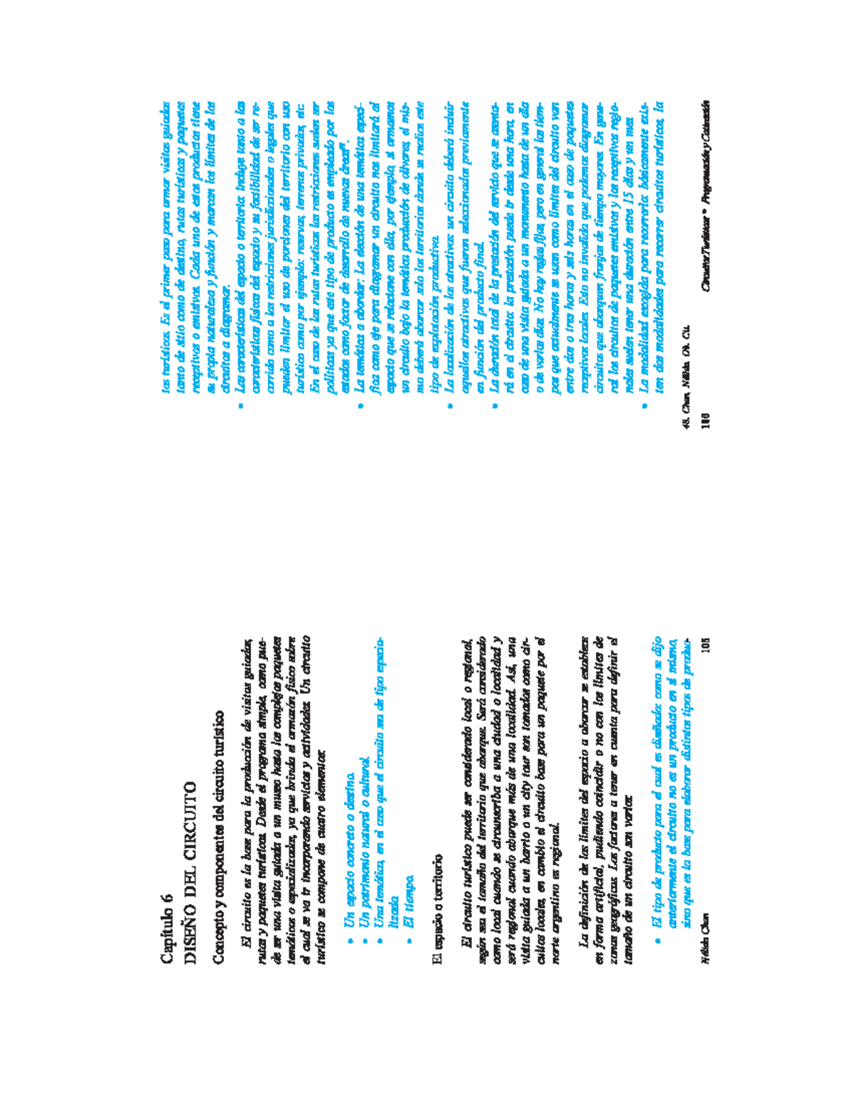 CAP.6 Dise Ã±o del Circuito - Capítulo 6 tos turísticos. Es el primer ...
