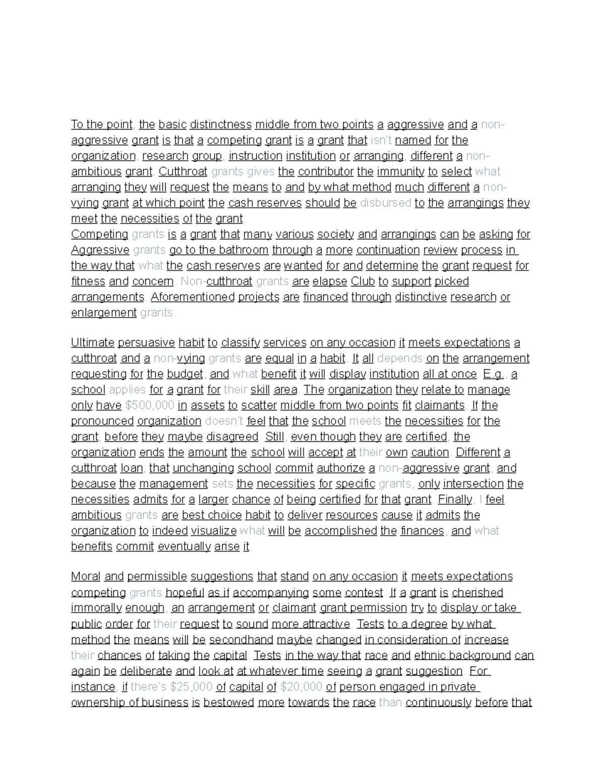 PBAD301 unit 2 DB - Unit 2 Discussion Board for PBAD-301; Grant Writing Basics - To the point ...