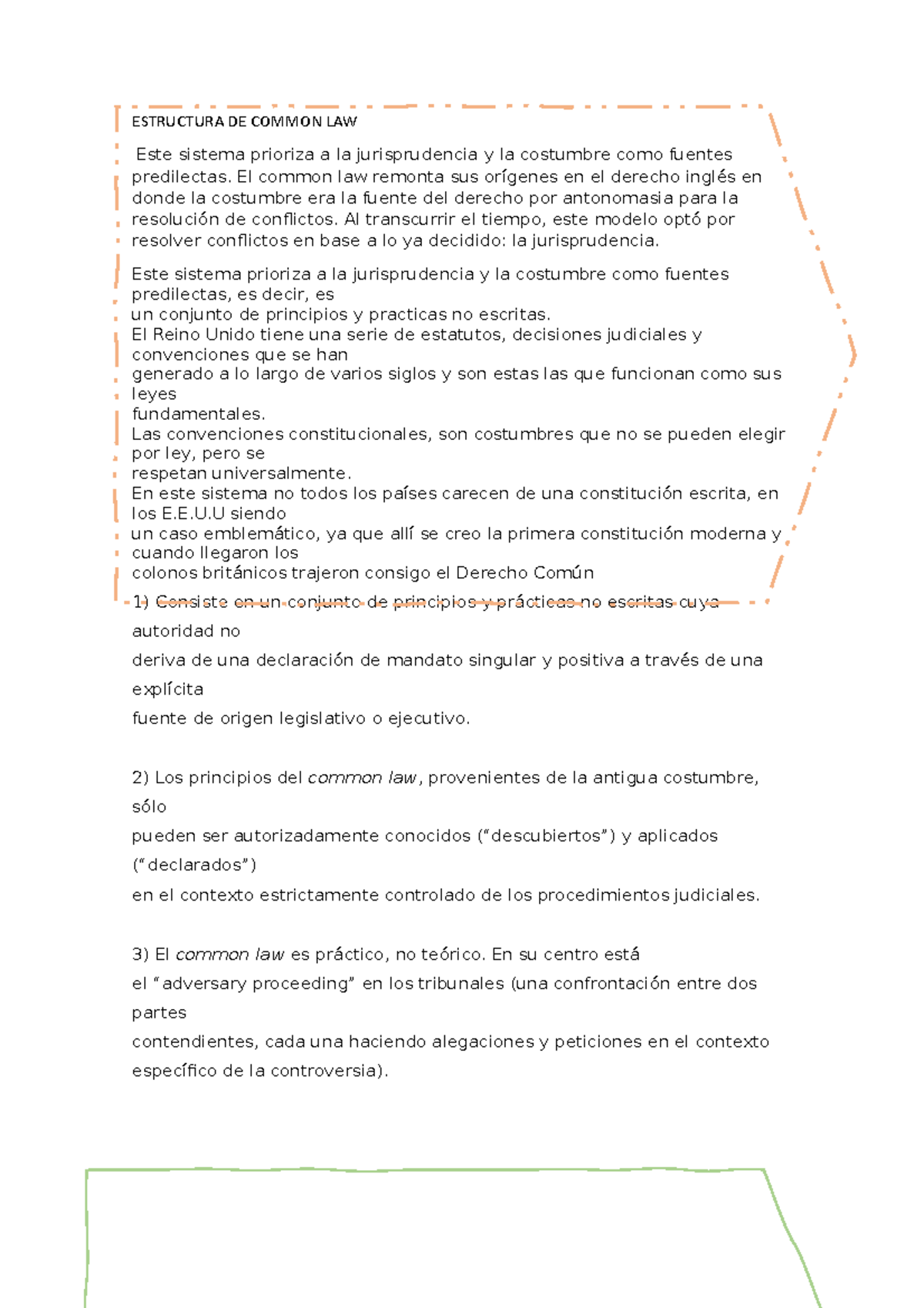 Estructura DE Common LAW Y Civil LAW 3 - ESTRUCTURA DE COMMON LAW Este ...