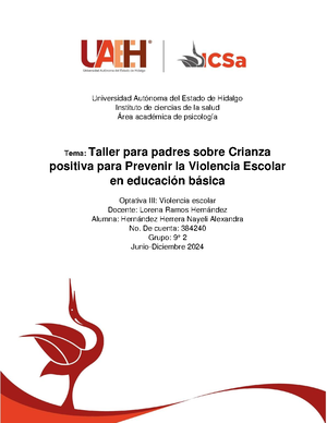 Brief parent form - Evaluación de las funciones ejecutivas - BRIEF ...