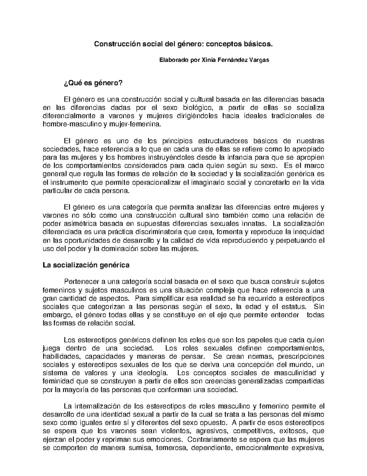 Conceptossobregénero.pdf - Construcción social del género: conceptos ...