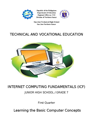 Icf 7 - give some information in icf - ICF – 7 Internet and Computing Fundamentals Activity 1 ...