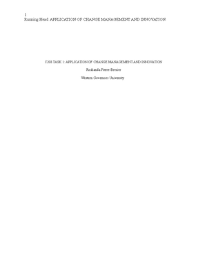 EI Paper 1 - Task 1 - JHM1/C208 - WGU - Studocu