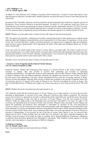 3. Silverio Sr v Silverio Jr - RICARDO C. SILVERIO, SR., Petitioner, vs ...