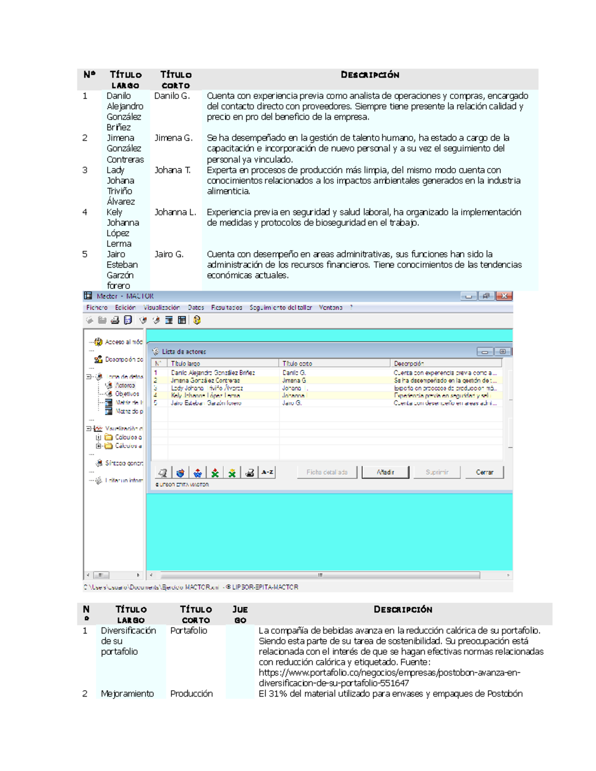 Mactor factor incluye todo para la extracciom - Mercadeo Social - POLI ...